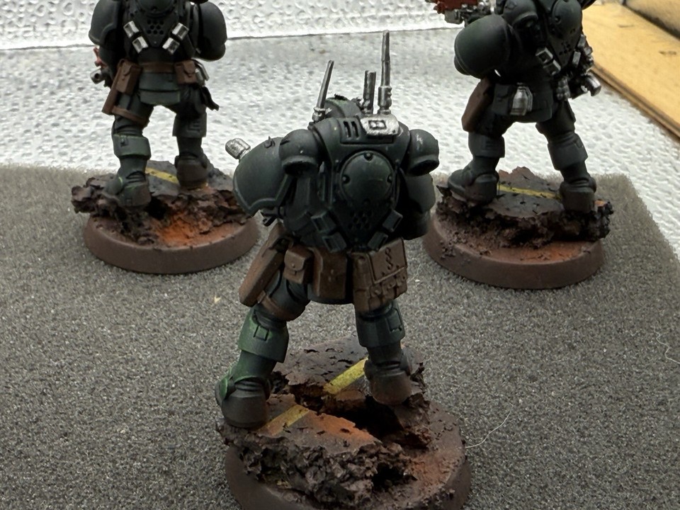 Warhammer 40k Dark Angels 5x Infiltrators Well Painted Space Marines | eBay
