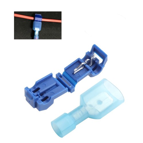 50 Pcs Male Spade Connector Wire Quick Splice Connectors Terminals | eBay
