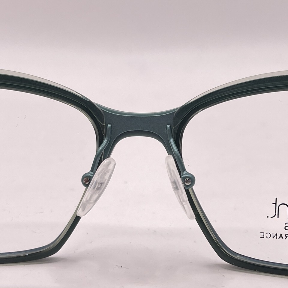 Lafont Paris Womens Jeanne Cat Eye Eyeglasses Green Pre-Owned | eBay