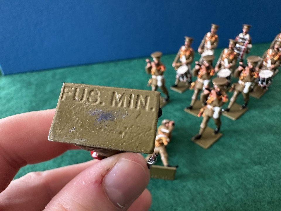 Rare Fusilier Miniatures Toy Soldiers WW1 British ~ Custom Set - Made ...