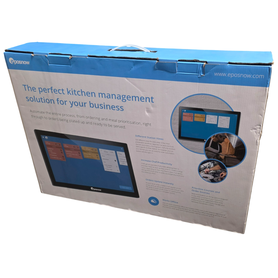 Epos Now - KDS Kitchen Order Display Screen + Check Printer - Nearly ...