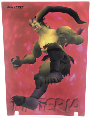 Ifrit #68 Final Fantasy VII 7 Carddass Masters Card BANDAI 1997 ...