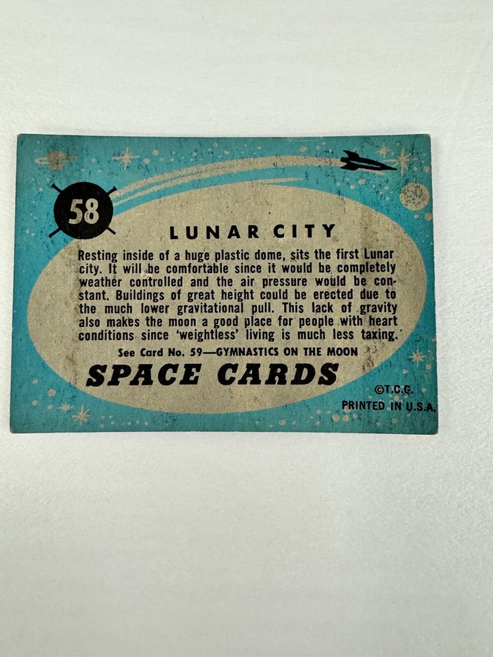 1957 Topps Space Cards Complete Set EX.-NM. Very Gradable Cards | eBay
