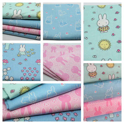 Miffy - SPRING prints 100% cotton sewing & quilting fabrics | eBay
