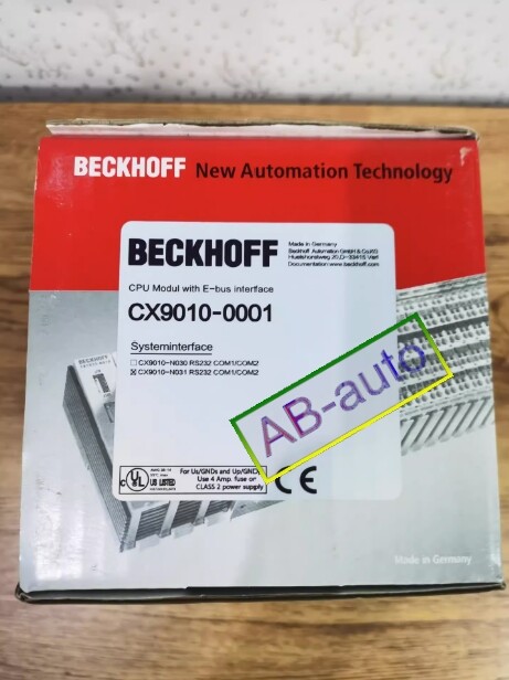 Basic CPU Module Cx9010-0001 Cx9010-n000 Beckhoff 12m Id20703 for sale ...