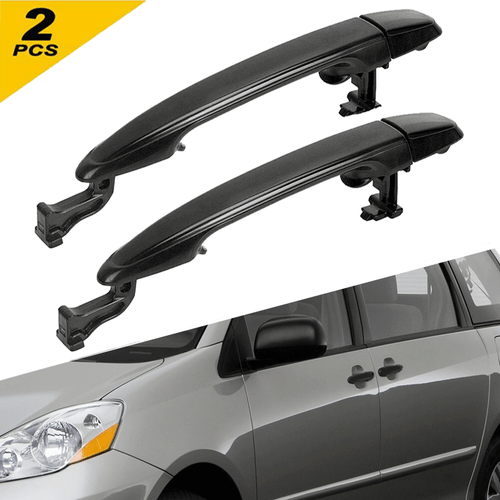 2Pc Right&Left Car Rear Door Exterior Handle Fit For Toyota VAN Sienna ...