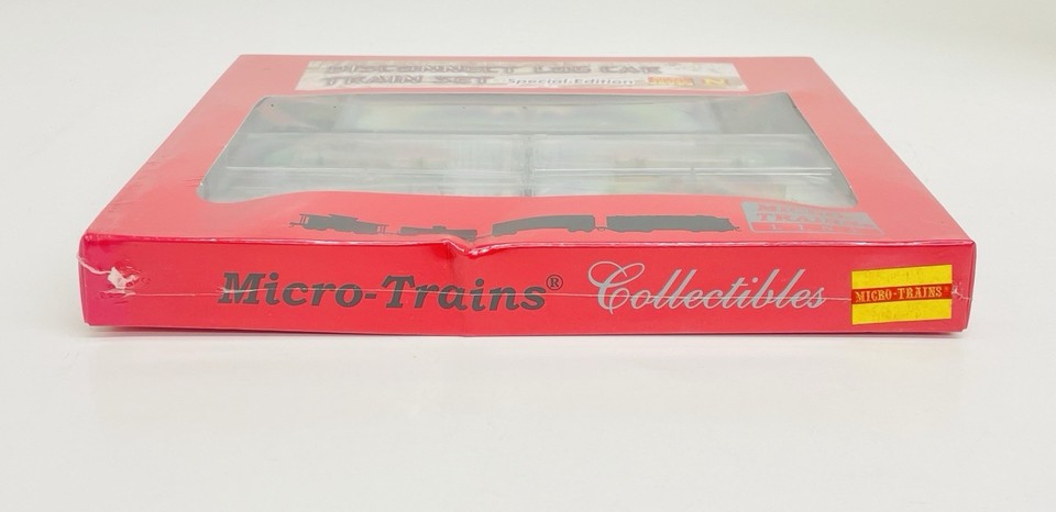 Micro Trains N Disconnect Log Car Special Edition Train Set 99301050 ...