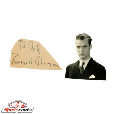 Russell Gleason (d.1945) All Quiet Western Front Actor Signed Auto | eBay