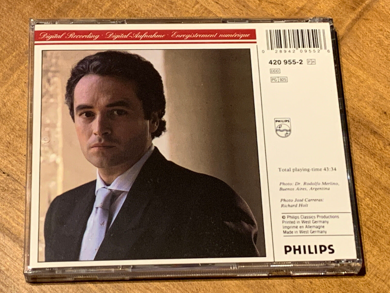 Ariel Ramirez Misa Criolla Navidad Nuestra JOSE CARRERAS Philips CD ...