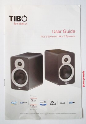 TIBO Turn it back on Manual Book for Plus 2 Speakers Plus 3 Speakers ...