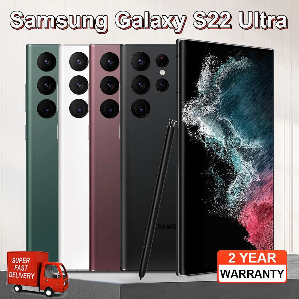 NEW SAMSUNG GALAXY S22 ULTRA /S21 ULTRA 5G/S23 ULTRA UNLOCKED ALL COLOR ...