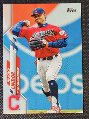 2020 Topps Francisco Lindor #201 Cleveland Indians Baseball Card | eBay