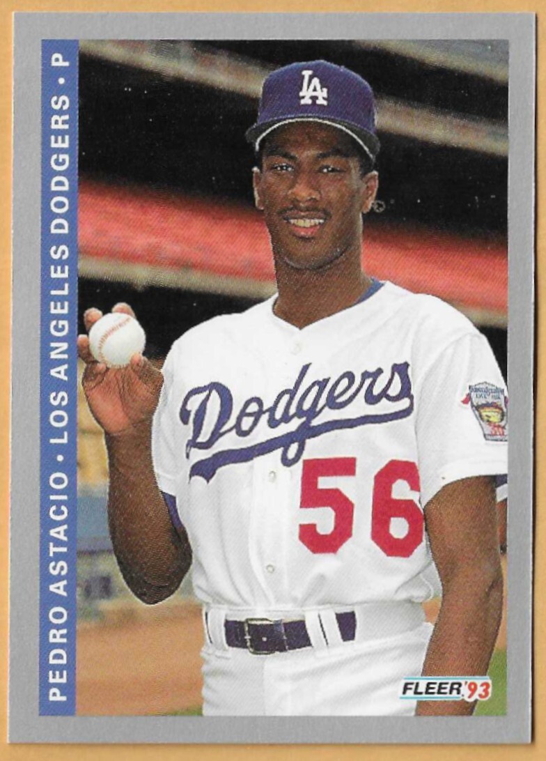 PEDRO ASTACIO LOS ANGELES DODGERS #57 - FLEER NM-MT 1993 | eBay