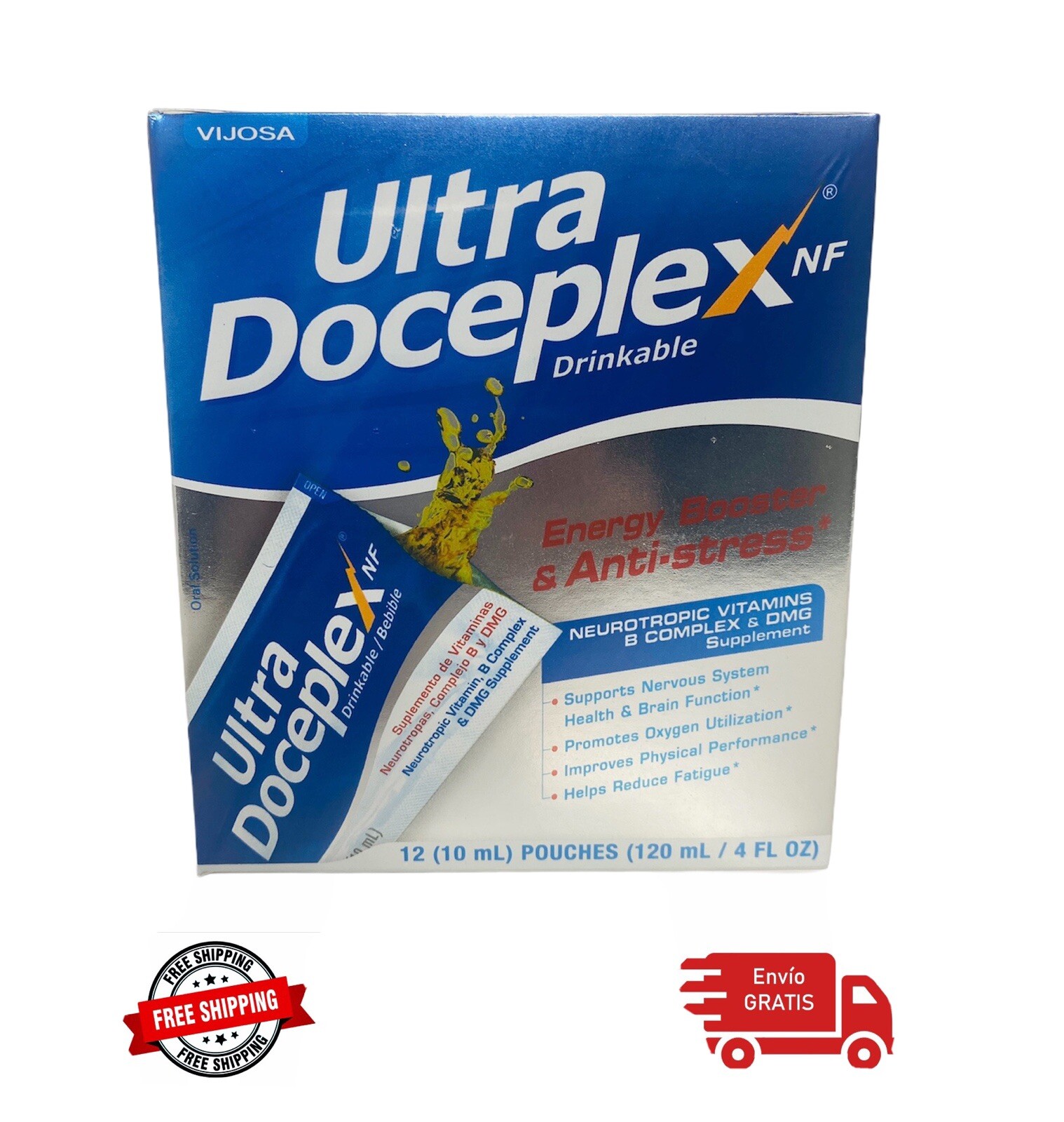 1 ULTRA DOCEPLEX ENERGIZANTE ANTIESTRES ULTRADOCEPLEX 12 SOBRES ENVIO ...