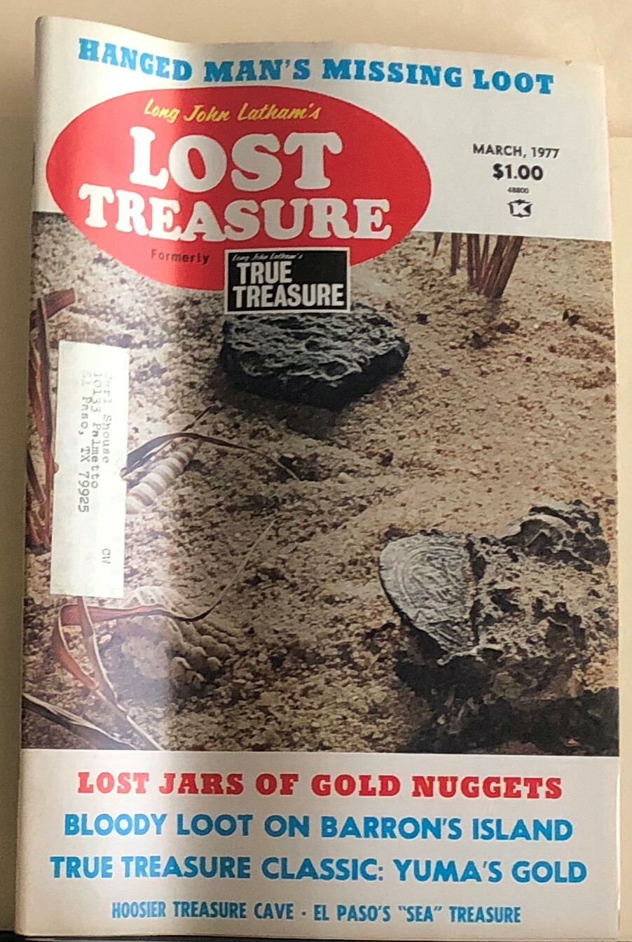 Lost Treasure Magazine - (March, 1977) | eBay