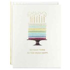 Hallmark Good Mail Birthday Card (Too Much Happy) | eBay