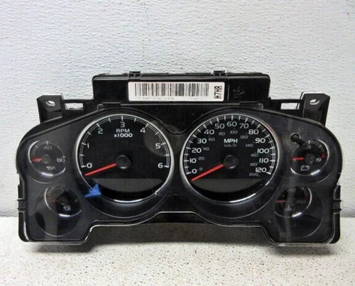 2007-2009 Chevy Tahoe Instrument Cluster Speedometer US Market MPH | eBay