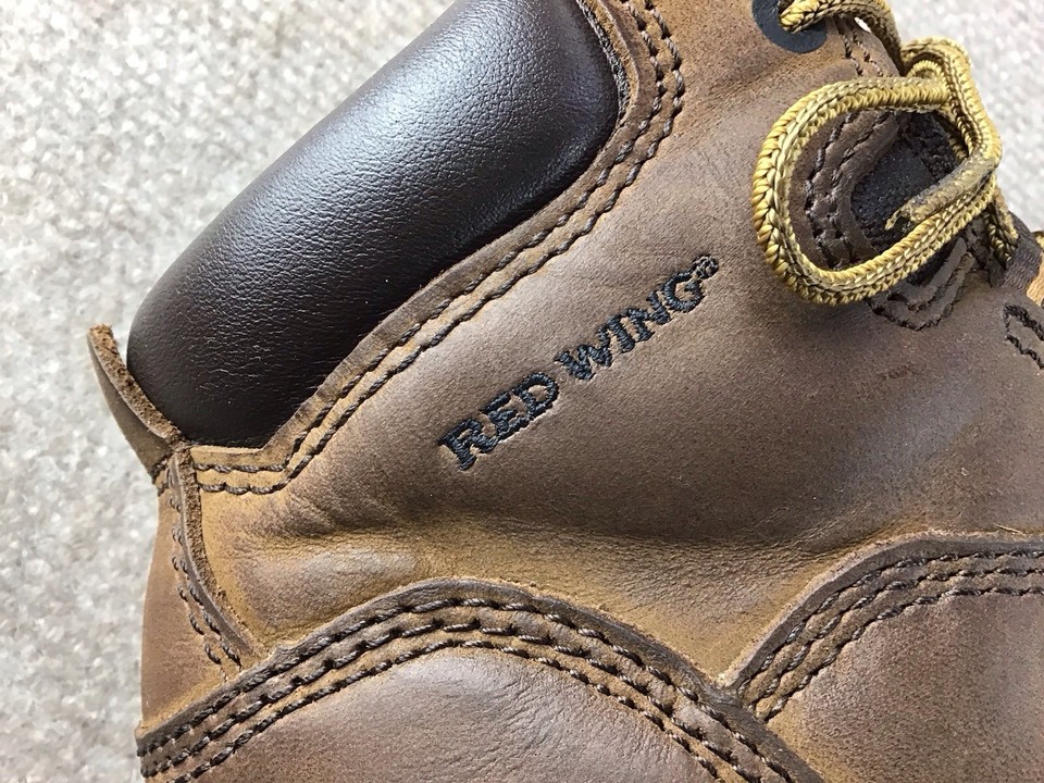 Red Wing 2340 Women's Brown Leather Steel Toe Waterproof Work Boots ...