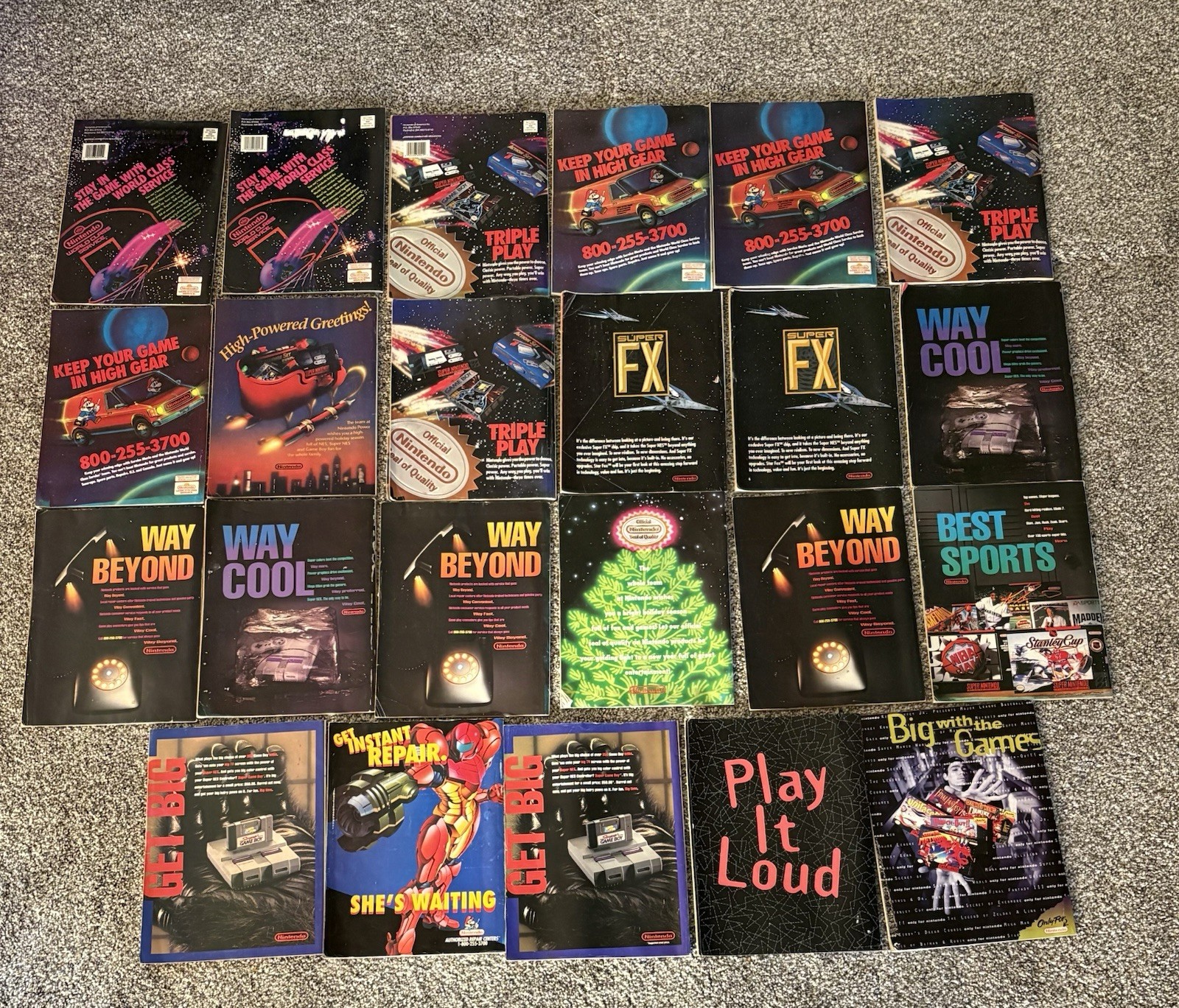 Nintendo Power Magazine Lot - 23 Issues From NES/SNES Era | eBay