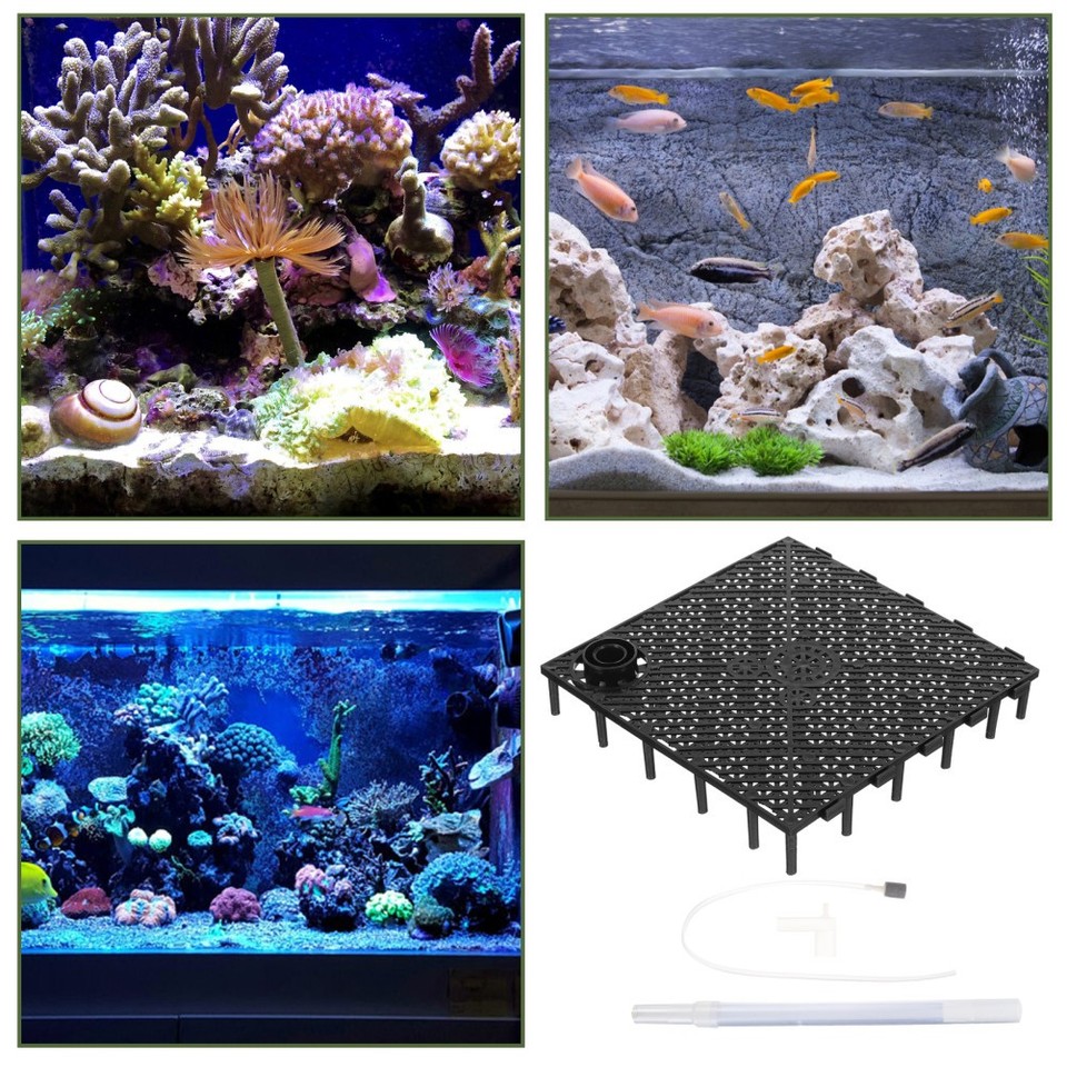 Aquarium Bottom Filter Plate Fish Tank Separator Isolation Tray Divider ...