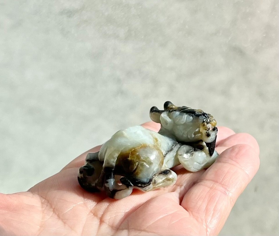 Chinese Archaic Jades-49 HAN DYN A MYTHICAL BEAST, BIXIE 漢 · 玉辟邪 | eBay