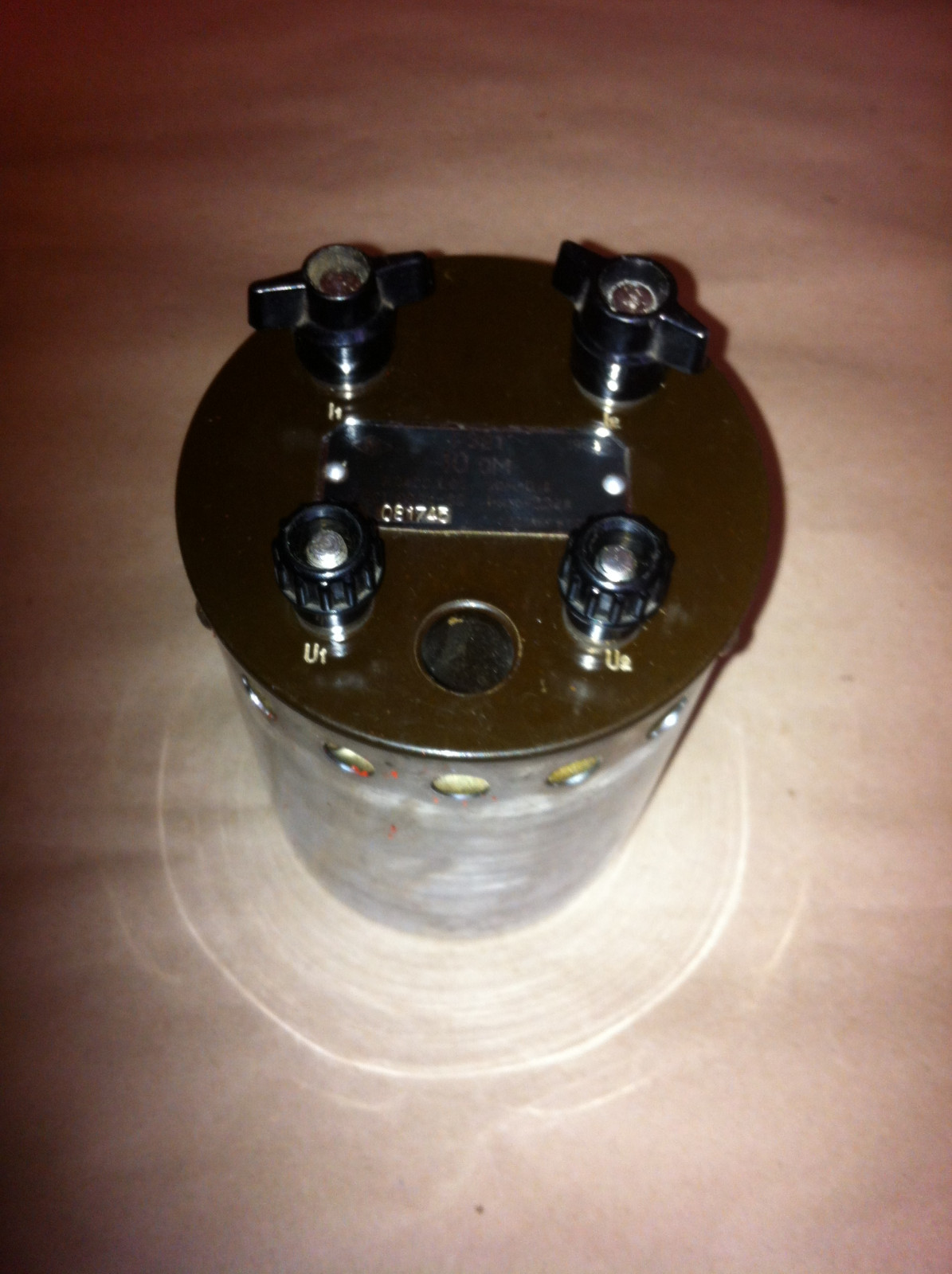 10 Ohm Ω Resistance Standard Resistor Accuracy 0.01% CALIBRATOR Coil ...