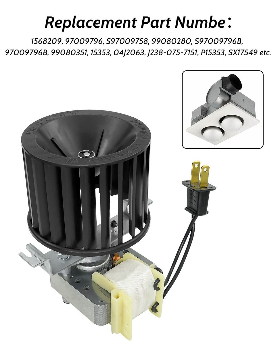 Broan Nutone Heater For Broan Nutone Bulb Heater - Replaces 97009796 ...