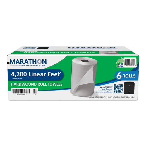 Marathon Dispenser Roll Paper Towels (700ft., 6 Rolls) for sale online ...