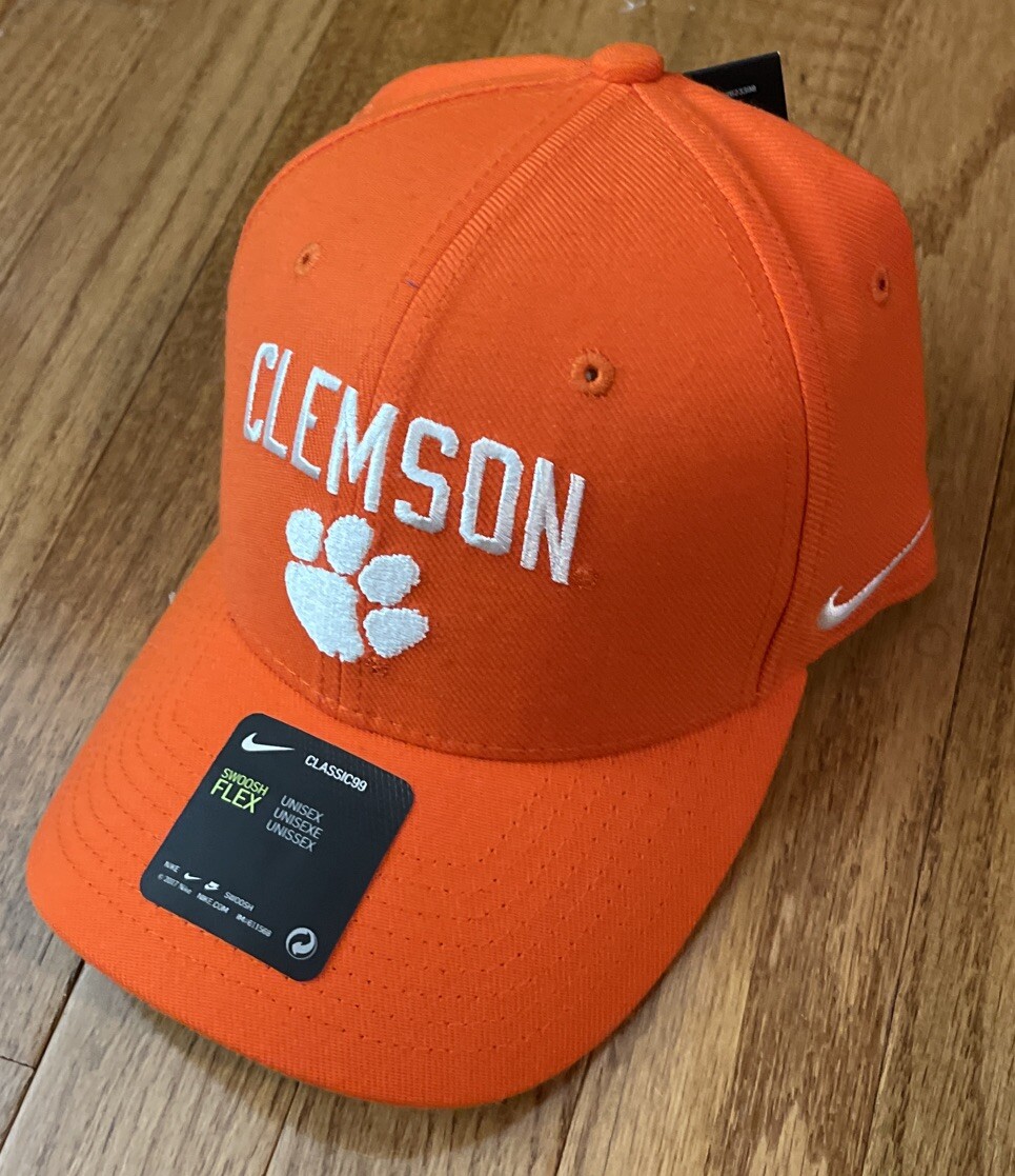 Men's Clemson Tigers Nike Classic99 Swoosh Performance Flex Hat NWT One ...