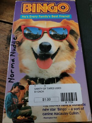 Bingo He’s Every Family’s Best Friend VHS Tape 43396707238| eBay