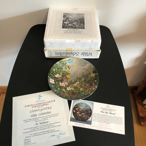 Vintage Furstenberg, "On the Moor" by Hans GraB Collector Plate - New ...