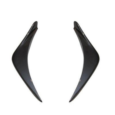 Rexpeed Carbon Fibre Ralliart Style Canards - Mitsubishi Evo 8 | eBay ...