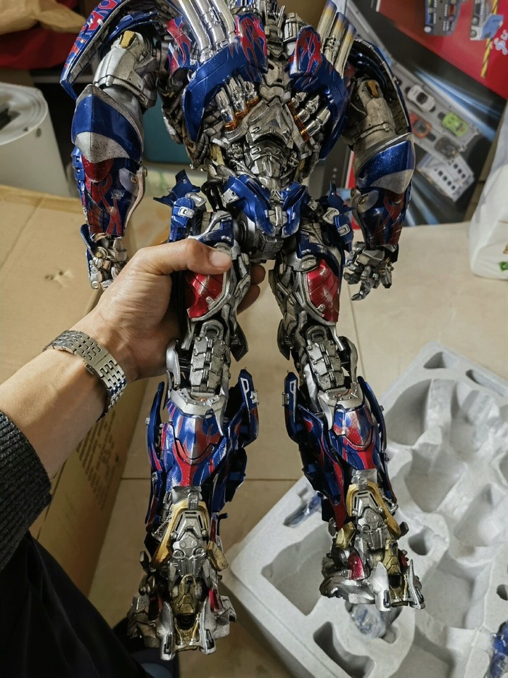 ThreeA Threezero Transformers Premium Series The Last Knight Optimus ...