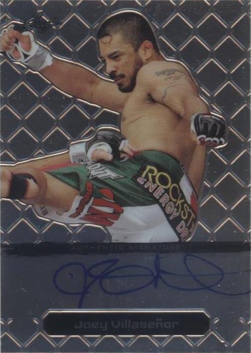 2011 Leaf Metal MMA - Joey Villasenor #BA-JV-2 (AU) for sale online | eBay