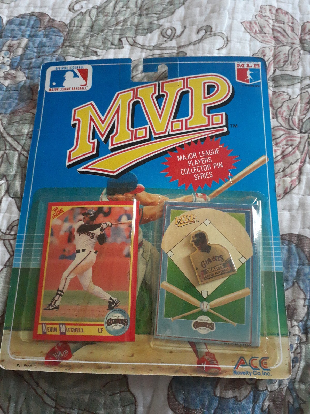 Kevin Mitchell MVP major league players collector pin series NIP | eBay