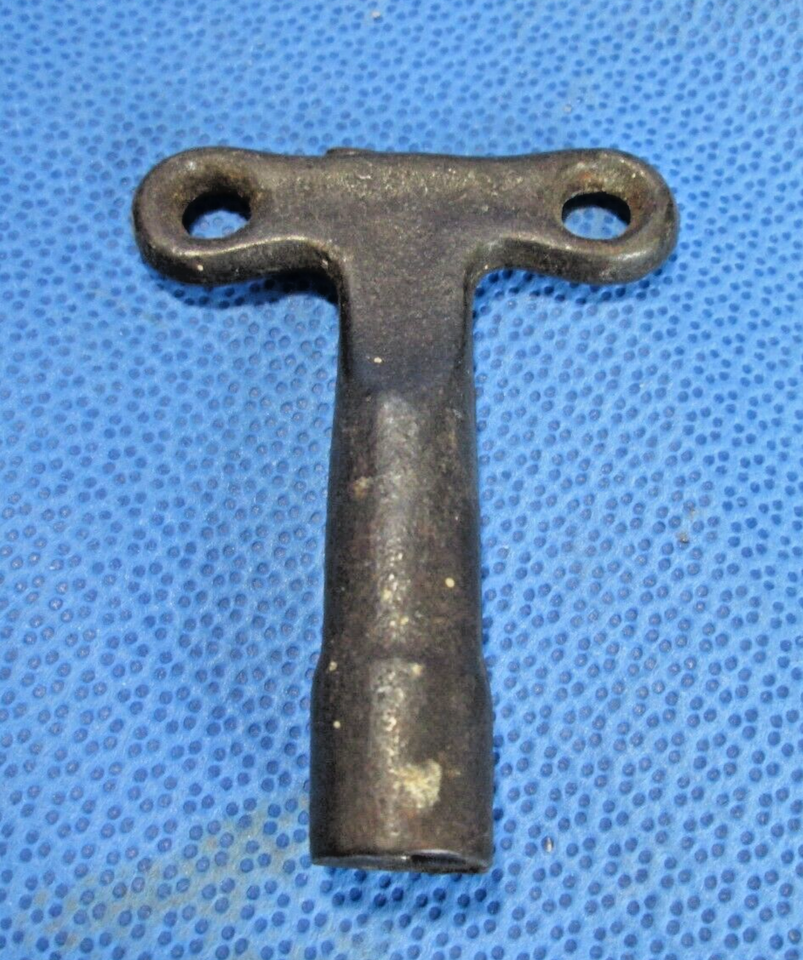 Vintage Brass Gas Valve - Radiator - Fireplace Square Key | eBay