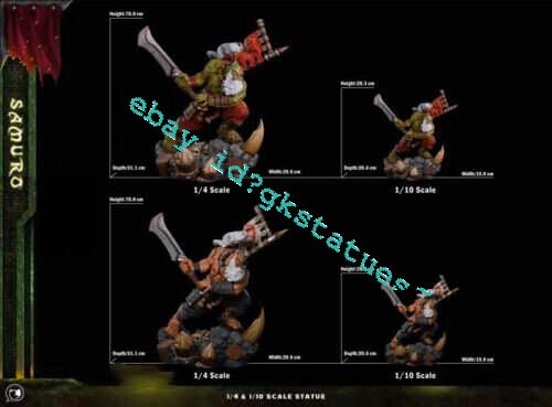 XiaoMao Studio WOW Blade Master Resin Model Pre-order 1/4 Scale H70.8cm ...