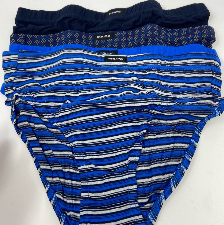 Equipo Men's 5-pack Low Rise Briefs - M - Navy, Blue, Black - New | eBay