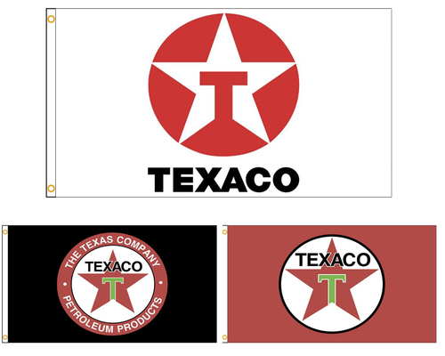 Texaco oil flag racing 90x150cm or 60x90cm/3x5ft or 2x3ft | eBay