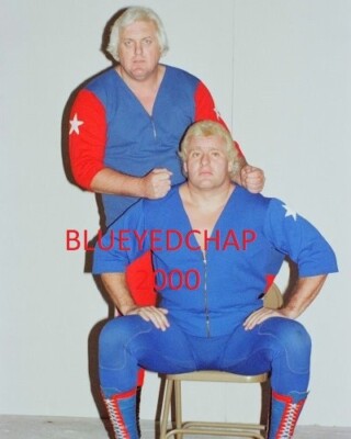 JERRY & JOHNNY VALIANT WRESTLER 8 X 10 WRESTLING PHOTO NWA WWF | eBay