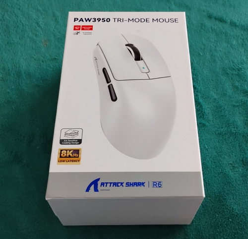 ~39g Superlight Attack Shark R6 8K 42,000 With $10 Magnetic Charging ...