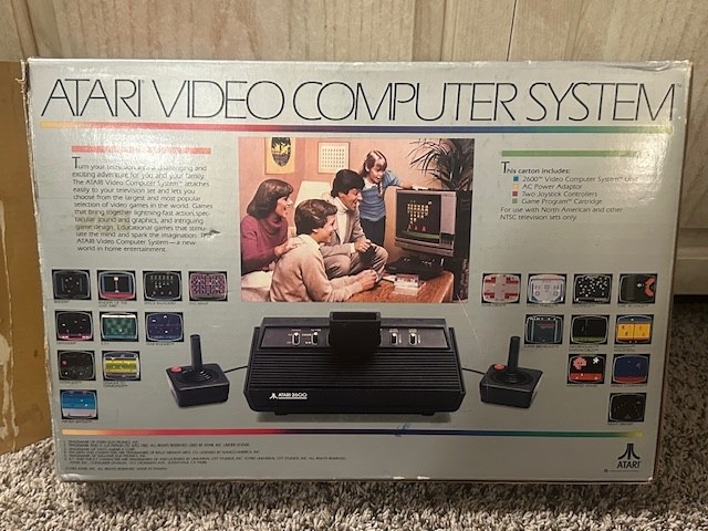 ATARI 2600 Video Computer System 1983, Complete, In Original Box Tested ...