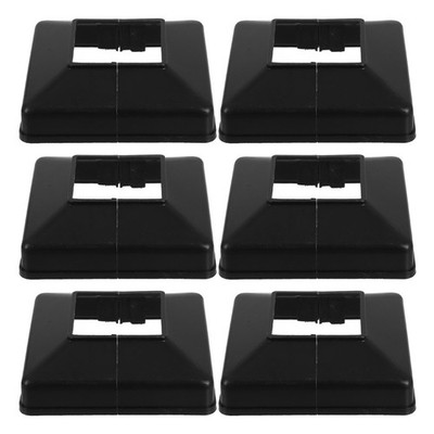 6pcs Post Base Cover Post Skirt Post Fence Skirt Railing Bottom Skirt ...