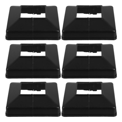 6pcs Post Base Cover Post Skirt Post Fence Skirt Railing Bottom Skirt ...