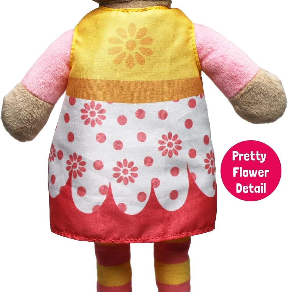 Night Garden Upsy Daisy Talking Soft Toy Teddy Bear – CBeebies Plush ...