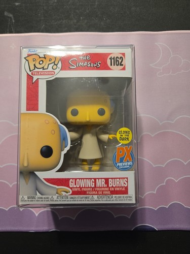 Funko Pop! The Simpsons Glowing Mr. Burns #1162 GITD PX Previews ...