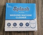Splash Spotless Washing Machine Cleaner Deep Cleaning All Washers NIP 6 ...