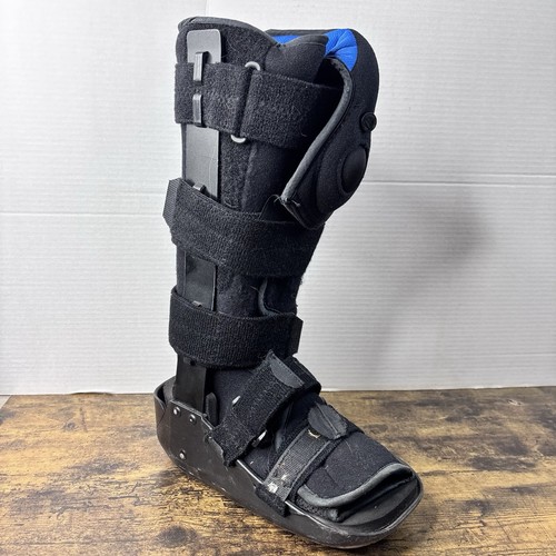 Breg Air Pump Left Ankle Walker Medical Boot Walking Cast Foot Fracture ...
