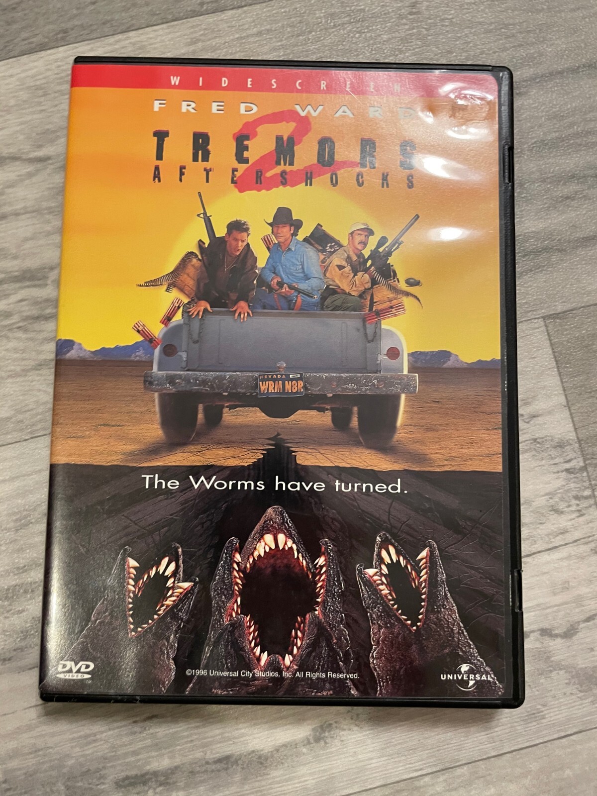 DVD Tremors 2 Michael Gross Fred Ward Christopher Garten aftershocks ...