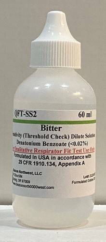 Respirator Fit Test Solution - Threshold Check (diluted) Bitter (bitrex ...